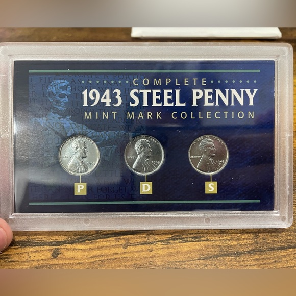 United States | Art | 943 Steel Penny Collection Uncirculated Condition ...